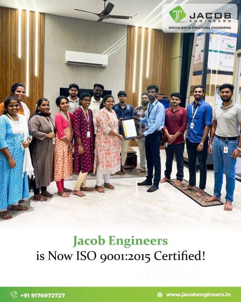 Structural Consultant - Celebrating Excellence: Achieving ISO 9001:2015 Certification for ...